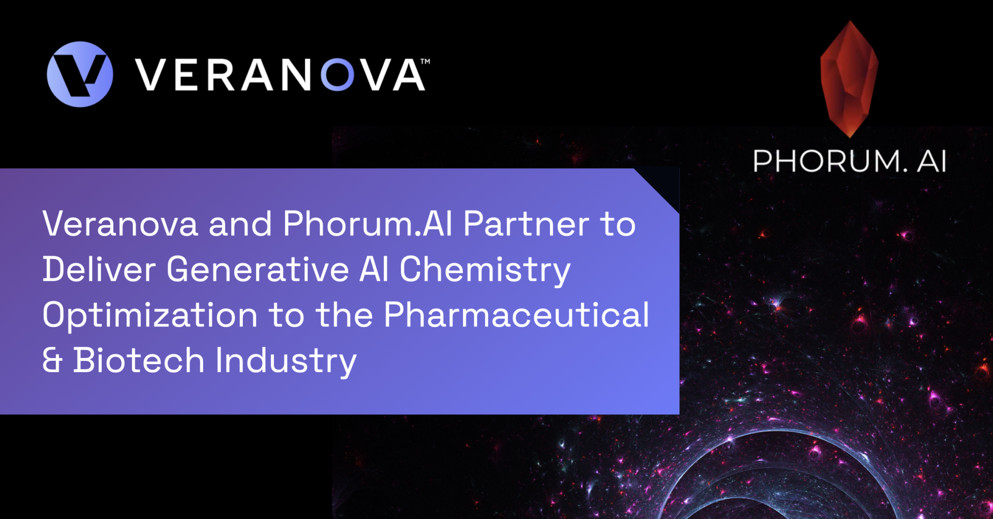 Veranova and Phorum.AI Partner to Deliver Generative AI Chemistry Optimization to the ...